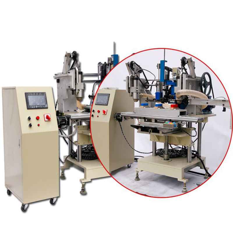 AZONE MACHINERY--Factory for Broom head brush bristle tufting machine