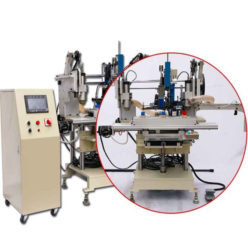 AZONE MACHINERY--Factory for Broom head brush bristle tufting machine