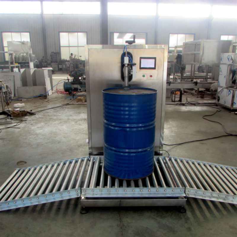 AZONE MACHINERY--Factory for Semi automatic 200kg drum filling machine