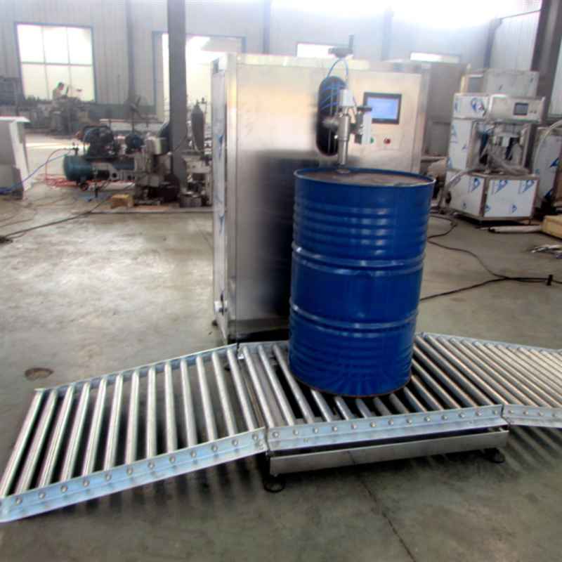 AZONE MACHINERY--Factory for Semi automatic 200kg drum filling machine