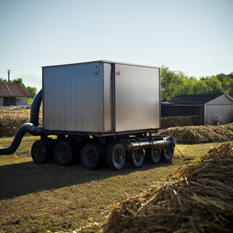 Can a Mobile Pyrolysis Machine Transform Rural Waste Management?