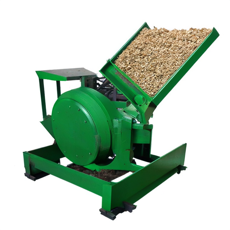 What is a biomass shredder and how does it work?