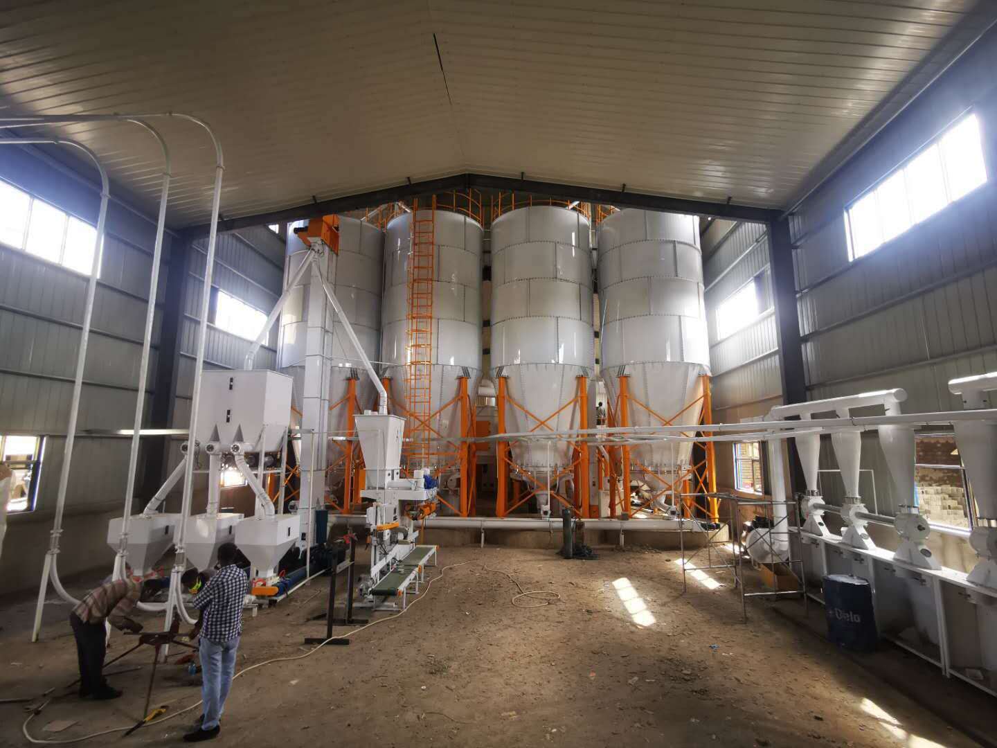 wheat flour mill plant layout