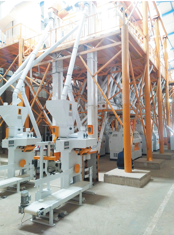maize flour disc mill machine