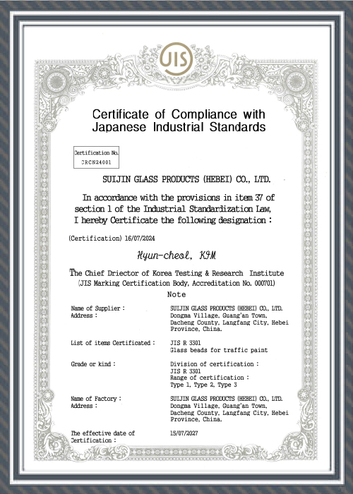 Road Marking Glass Bead-Joy Technology