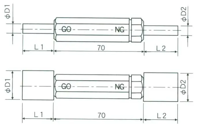 Dimensional Inspection of Parts Using Go and No Go Gages
