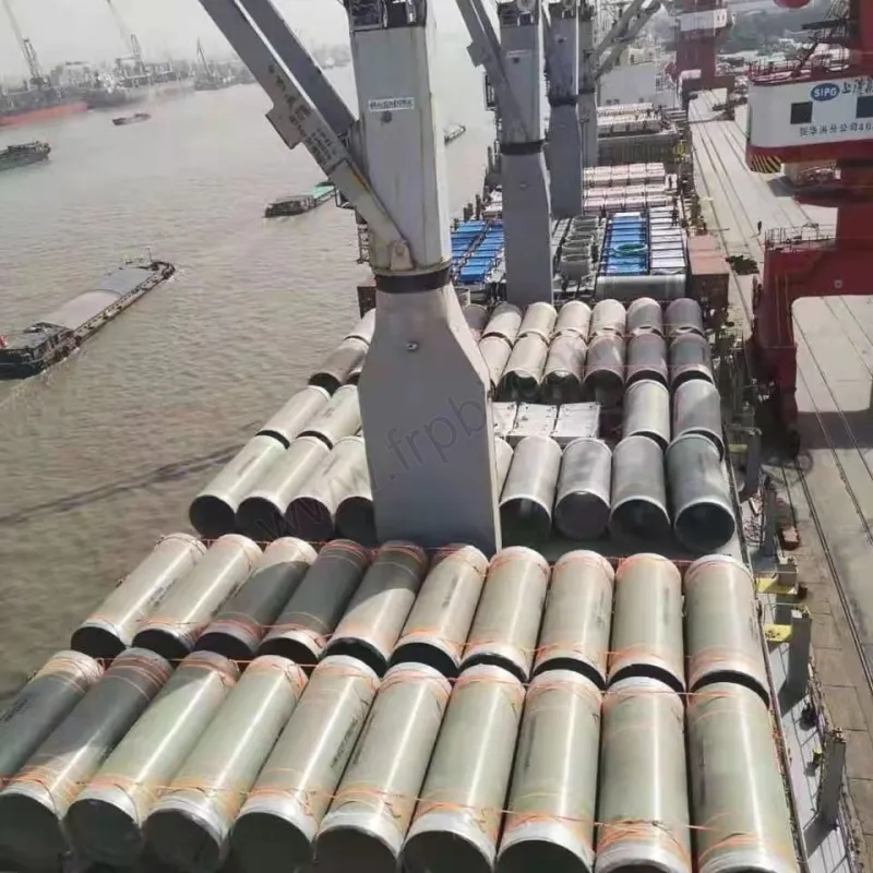 Fiberglass sand pipe