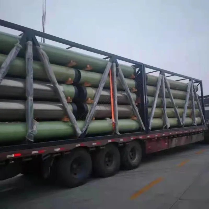 Fiberglass sand pipe