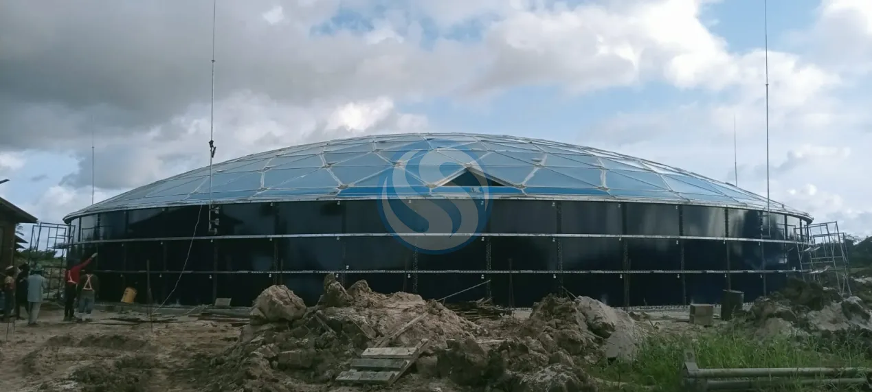 Aluminum dome roof