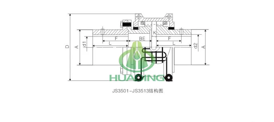 Half Spacer Grid Type Coupling - Huading