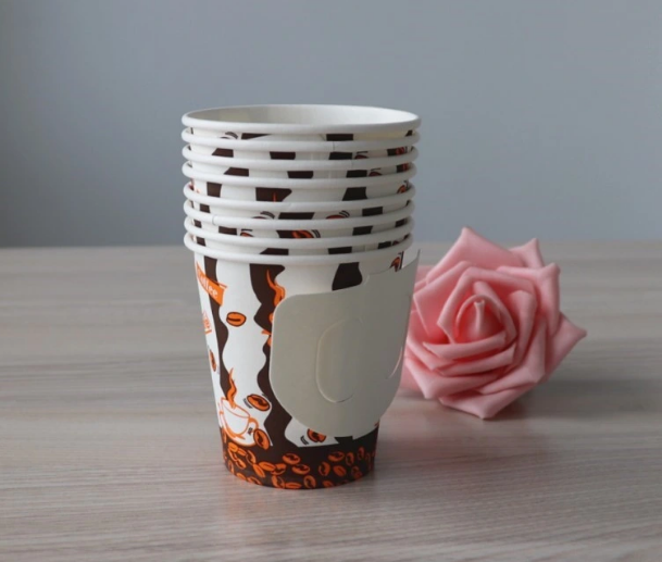 Custom Paper Cup 7 oz With Handle