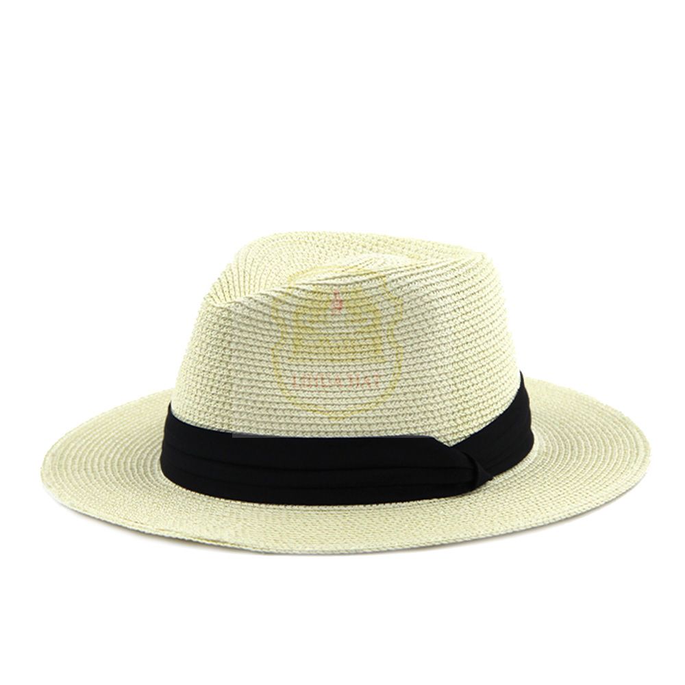 Hot Sales Beach For Spring Straw Fedora Hats
