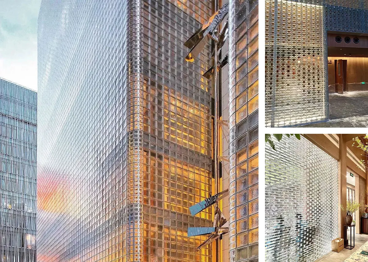 Hot Melt Glass Brick