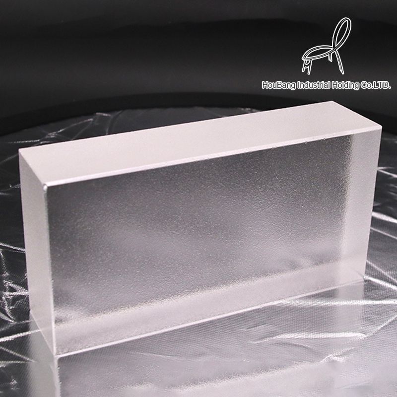 Frosted Textured Glass Brick Supplier