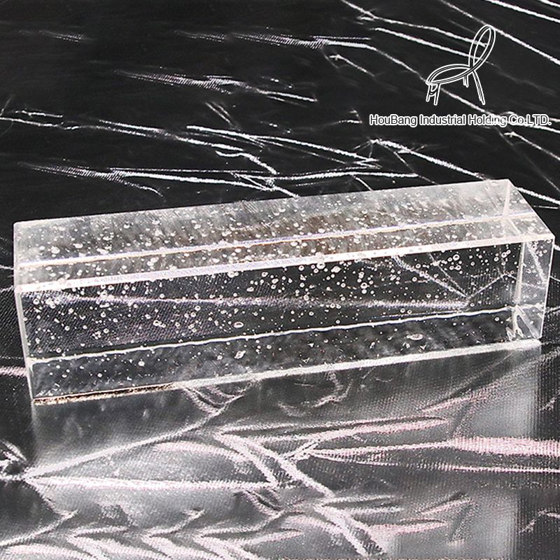 Custom Bubble Glass Block