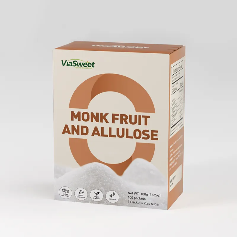 Allulose Monk Fruit Sachet，Allulose Monk Fruit Sweetener