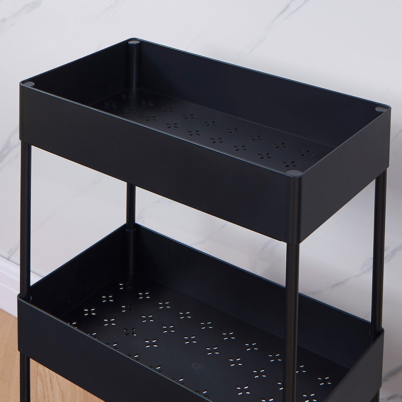 Black Kitchen Storage Rack Manufacturer - Gumei Homewares