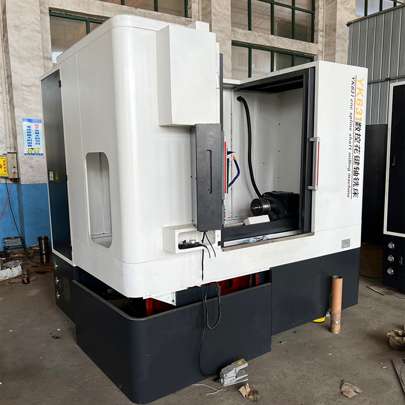 5-Axis CNC Spline Milling Machine - Machining splines up to 750mm