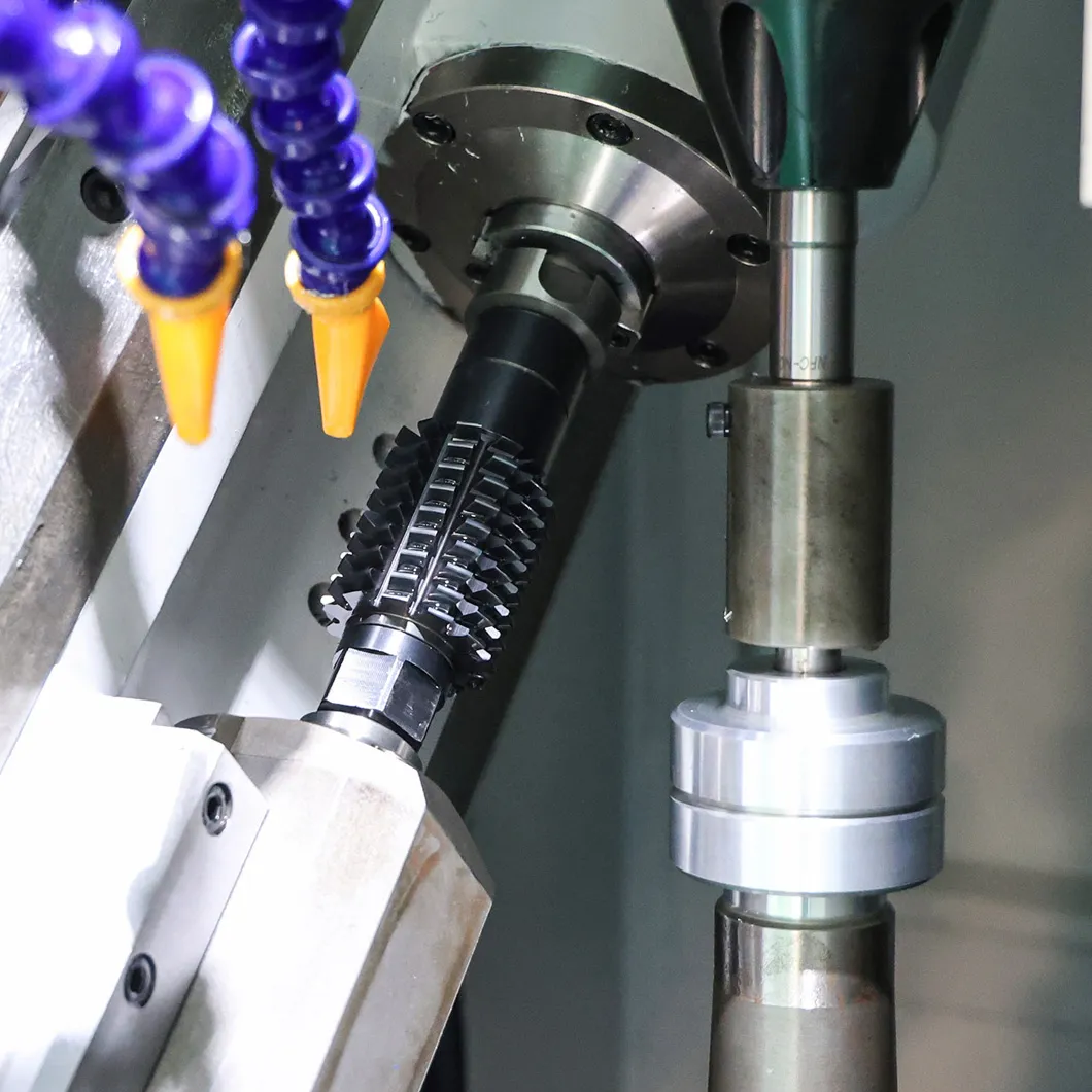 CNC Gear Hobbing Machine for Cutting Timing Pulley