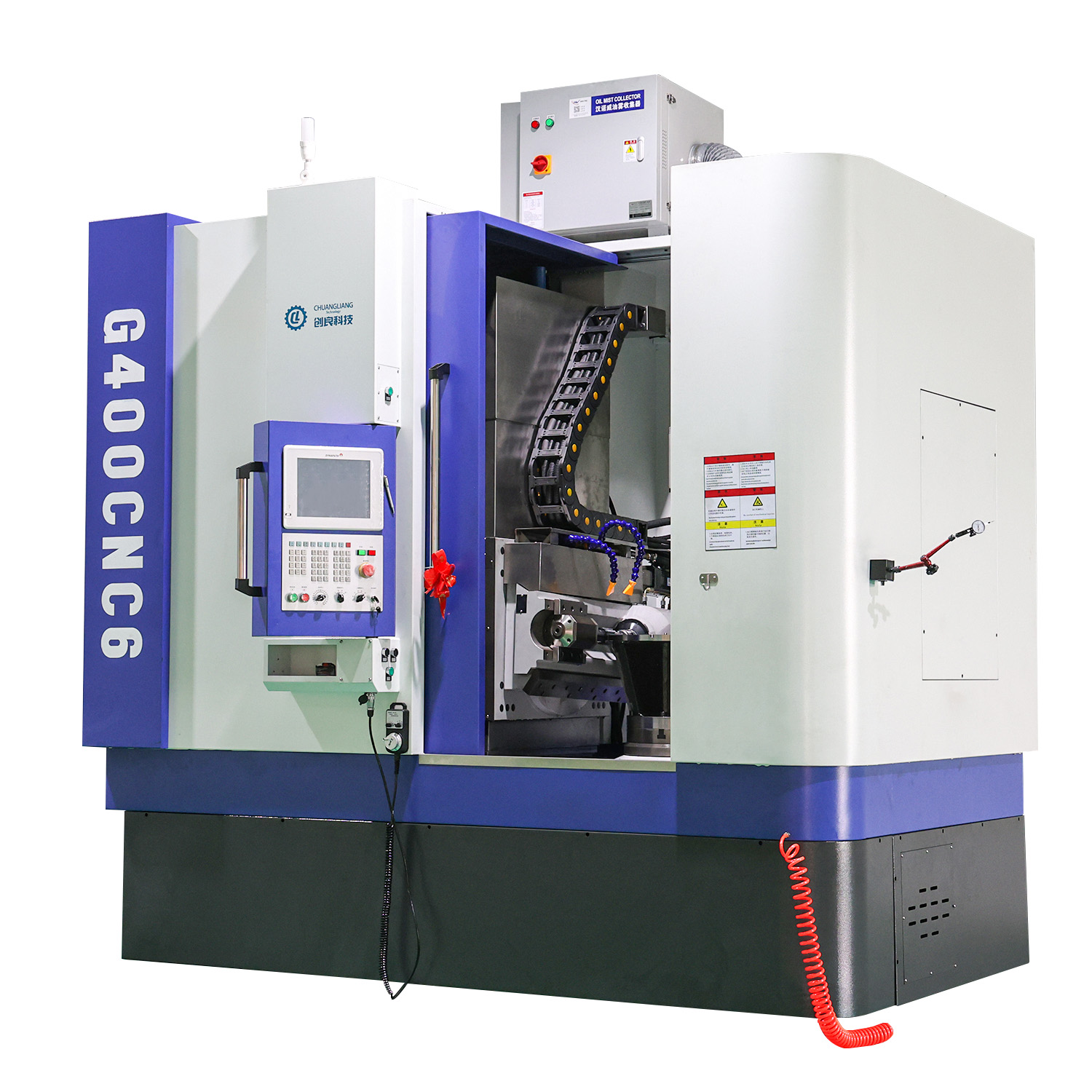 CNC G400 Hobbing Machine for cutting gear Dia 400mm Modules 5m