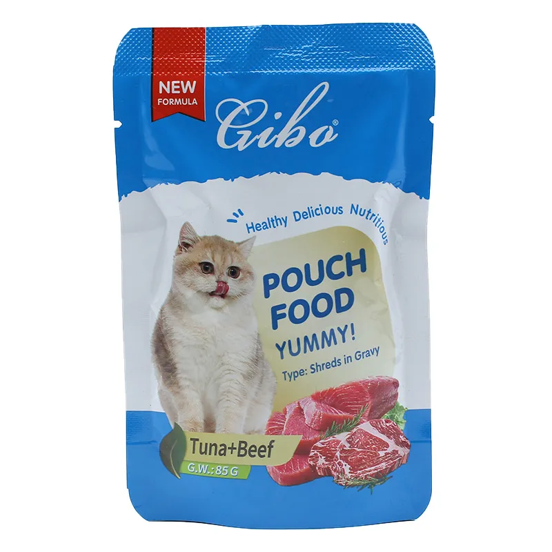 Tuna&beef Cat Pouch Food-Nuodepet