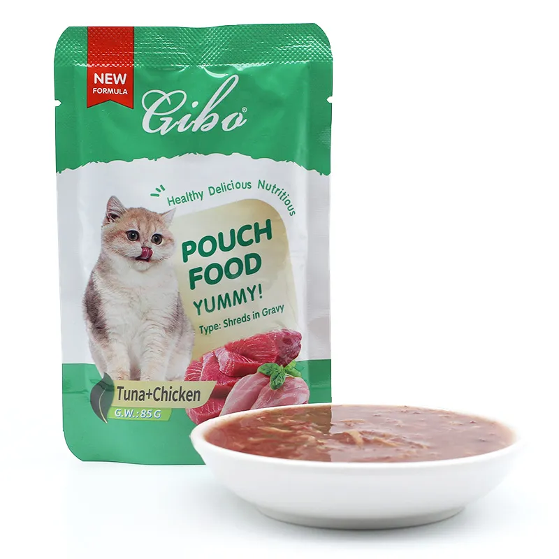 Tuna&chicken Cat Pouch Food-Nuodepet