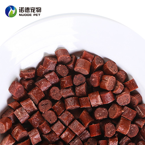 Beef Flavor Cubes Pet Snack Dog treat dog bully stick-Nuodepet