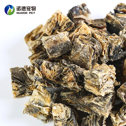 Fish Skin Cubes Pet Snack Dog treat dog bully stick