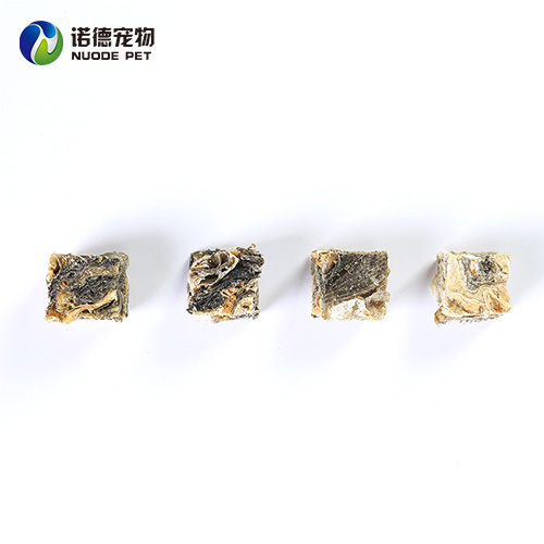 Fish Skin Cubes Pet Snack Dog treat dog bully stick