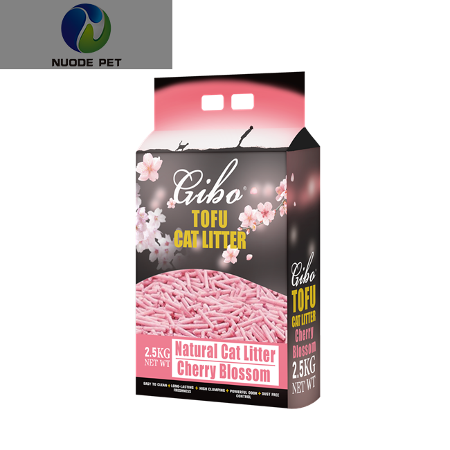 GIBO Tofu Cat Litter Cherry Blossom