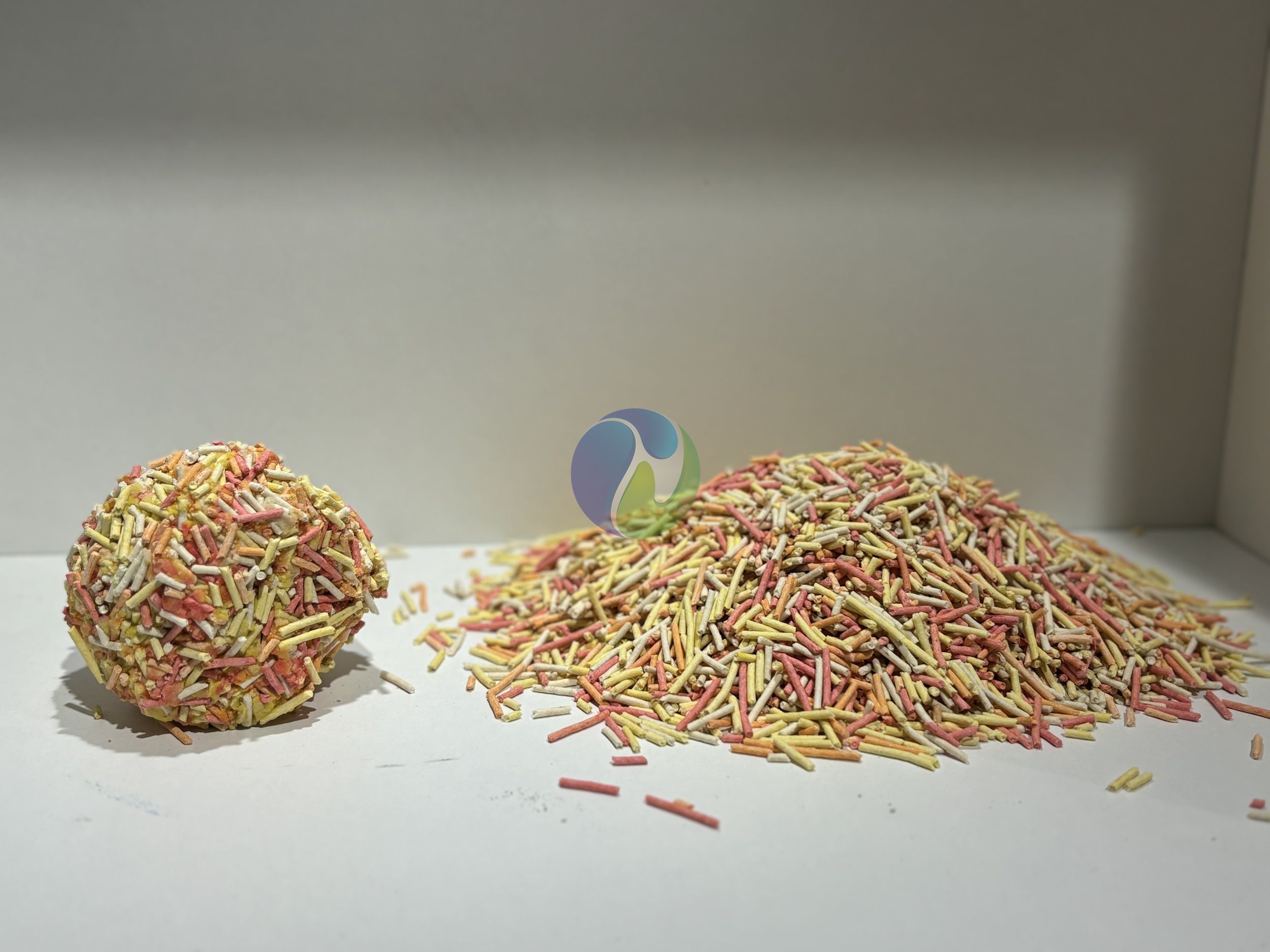 GIBO Tofu Cat Litter Colorful