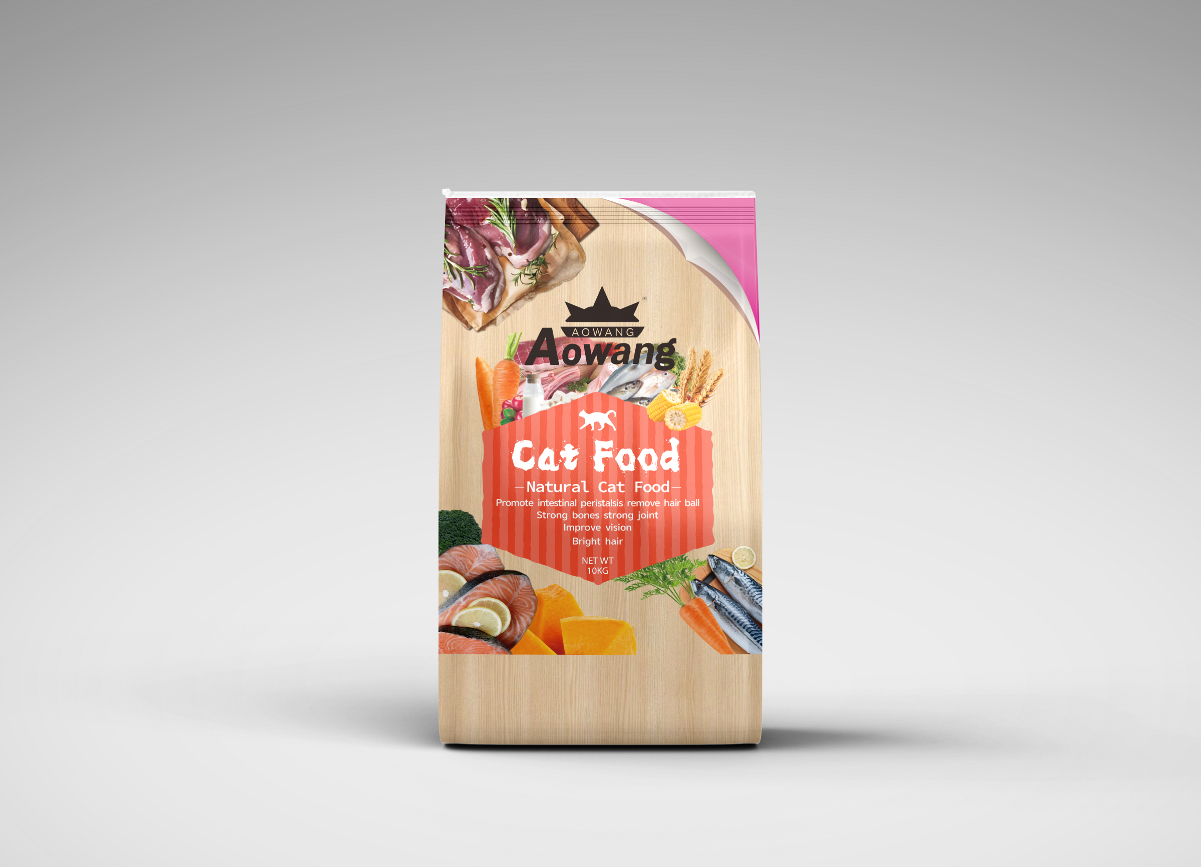 Cat Food, AOWANG10kg Dry Cat Food