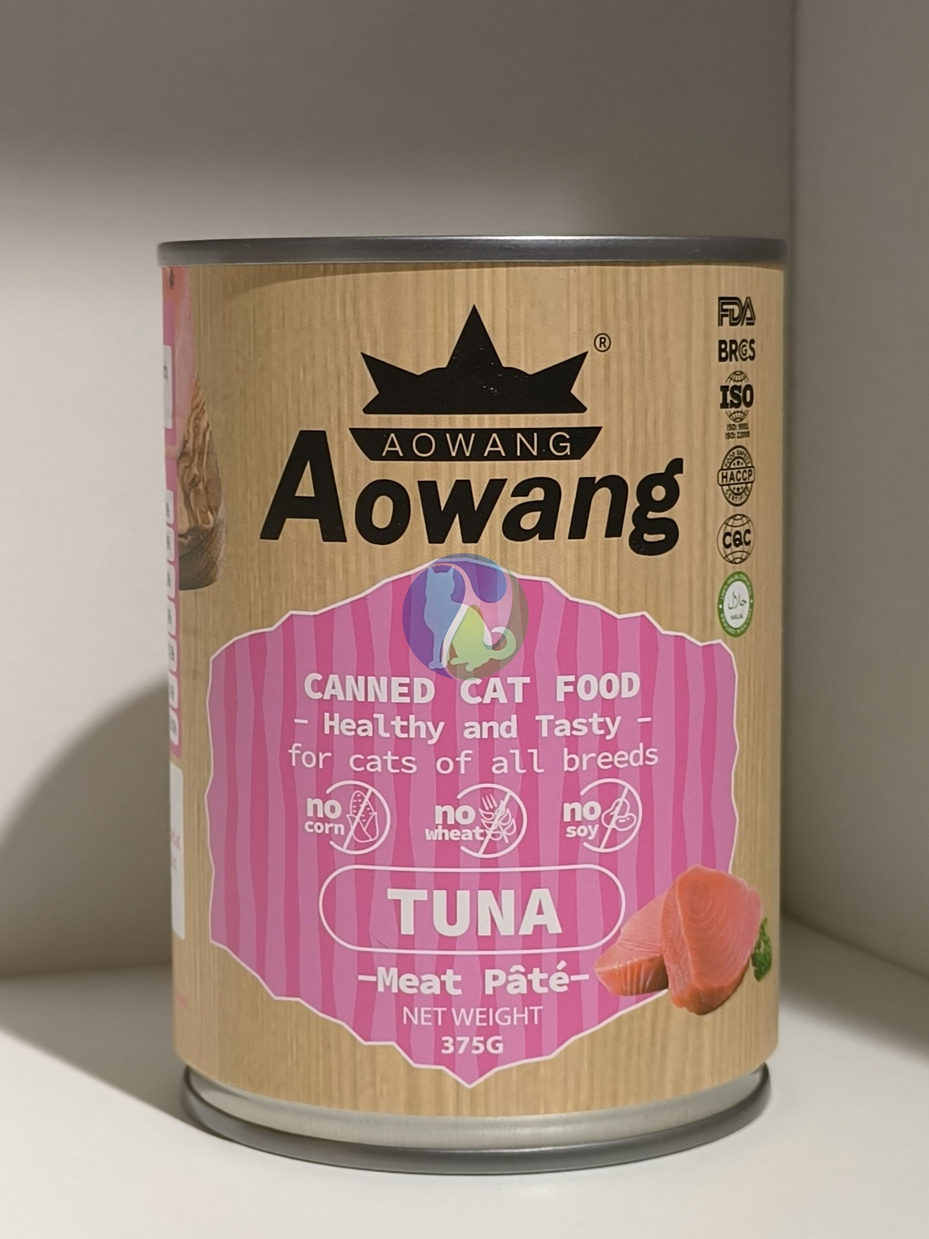 AOWANG Cat Can Meat Pâté 375g Tuna