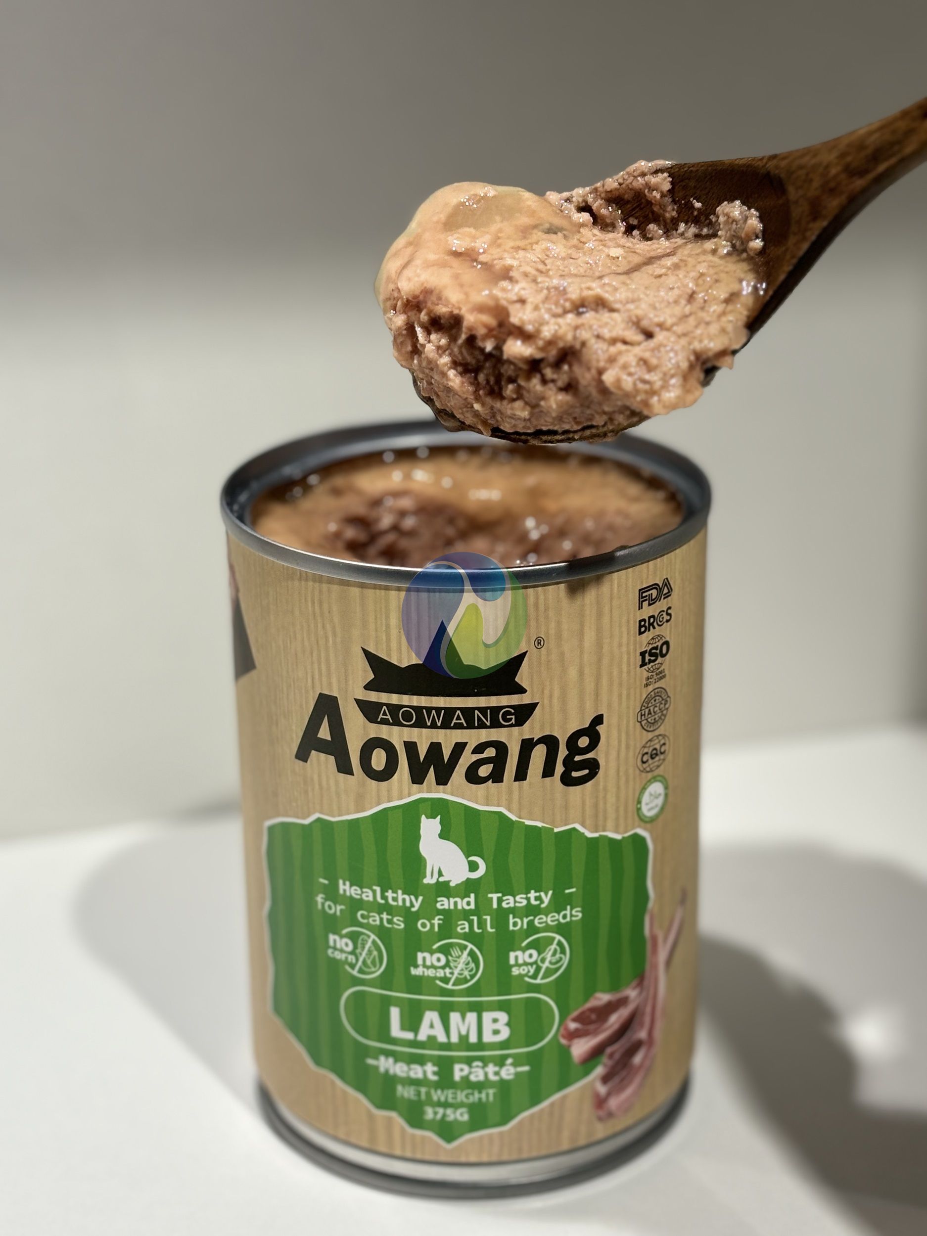 AOWANG Cat Can Meat Pâté 375g Lamp