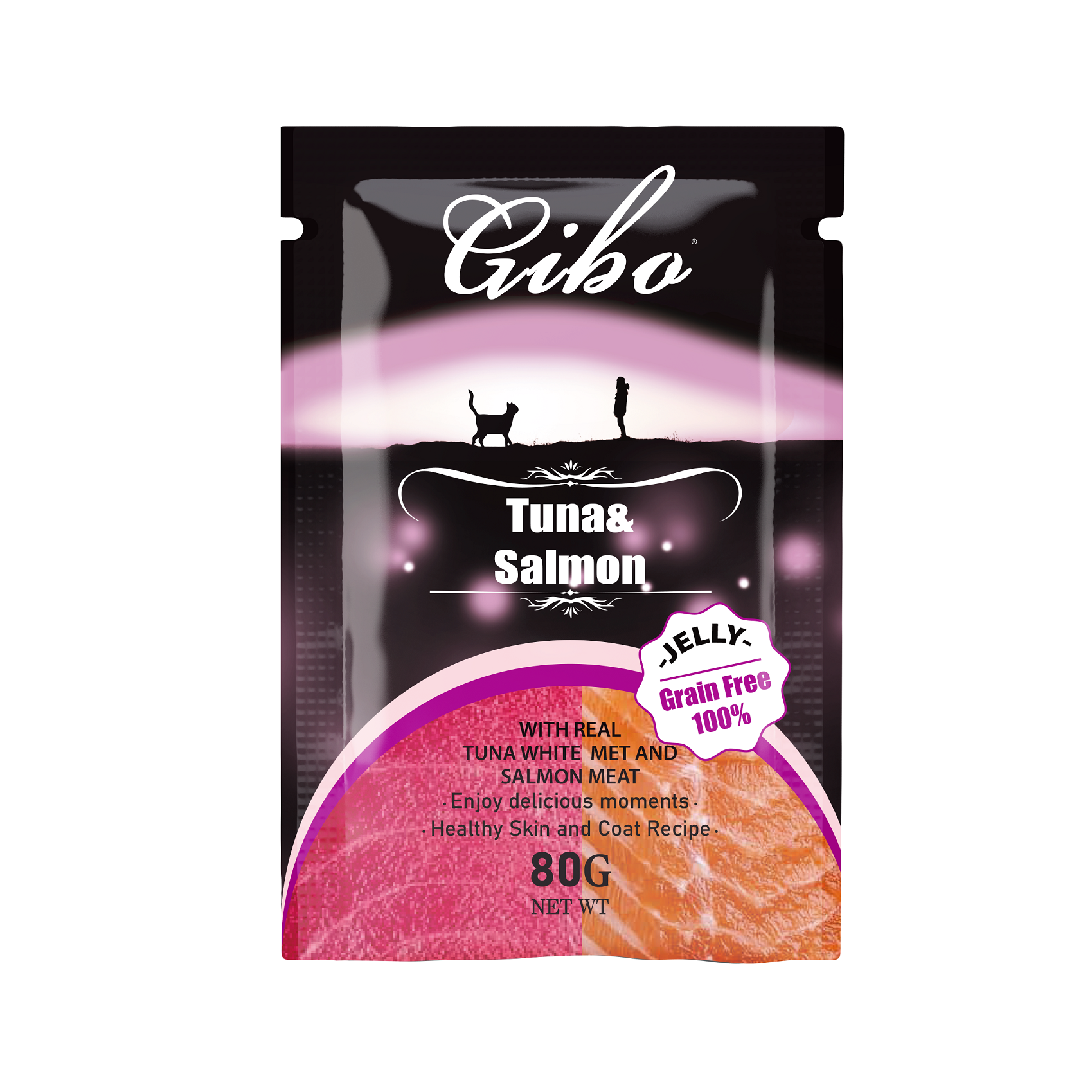Tuna+Salmon Cat Wet Food - Optimal Nutrition for Your Cat