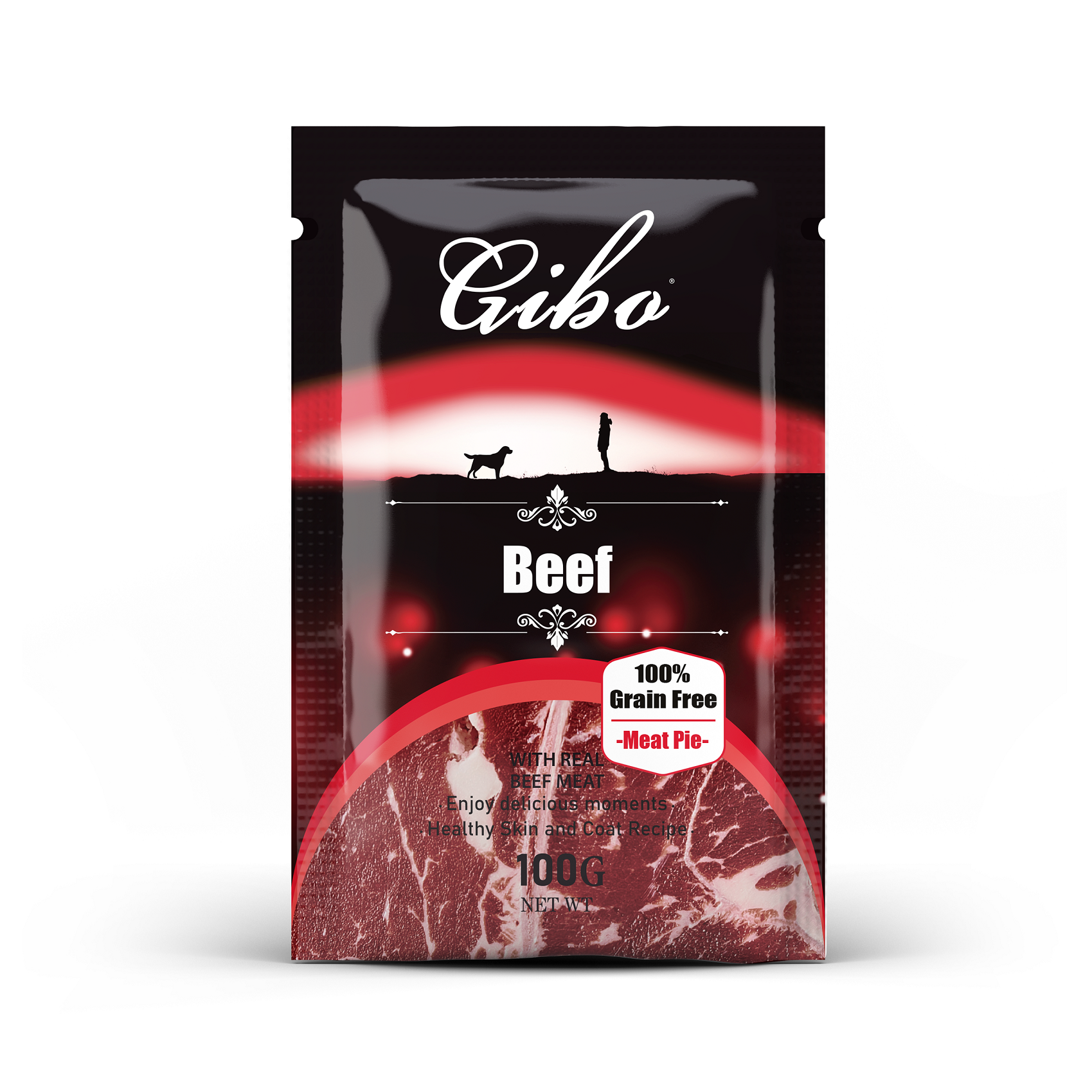 Dog Food,GIBO Wet Dog Food Beef - Perfect Nutrition for Dogs