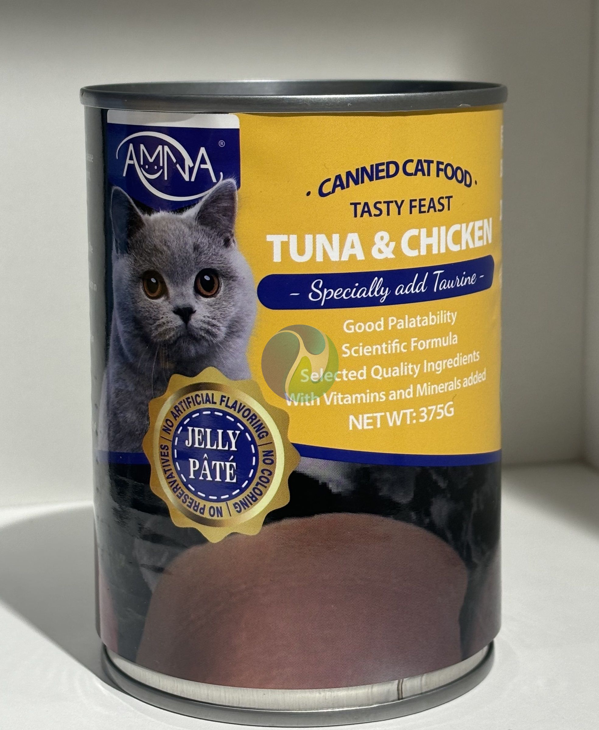 AMNA Cat Can Jelly Pâté 375g Tuna&Chicken