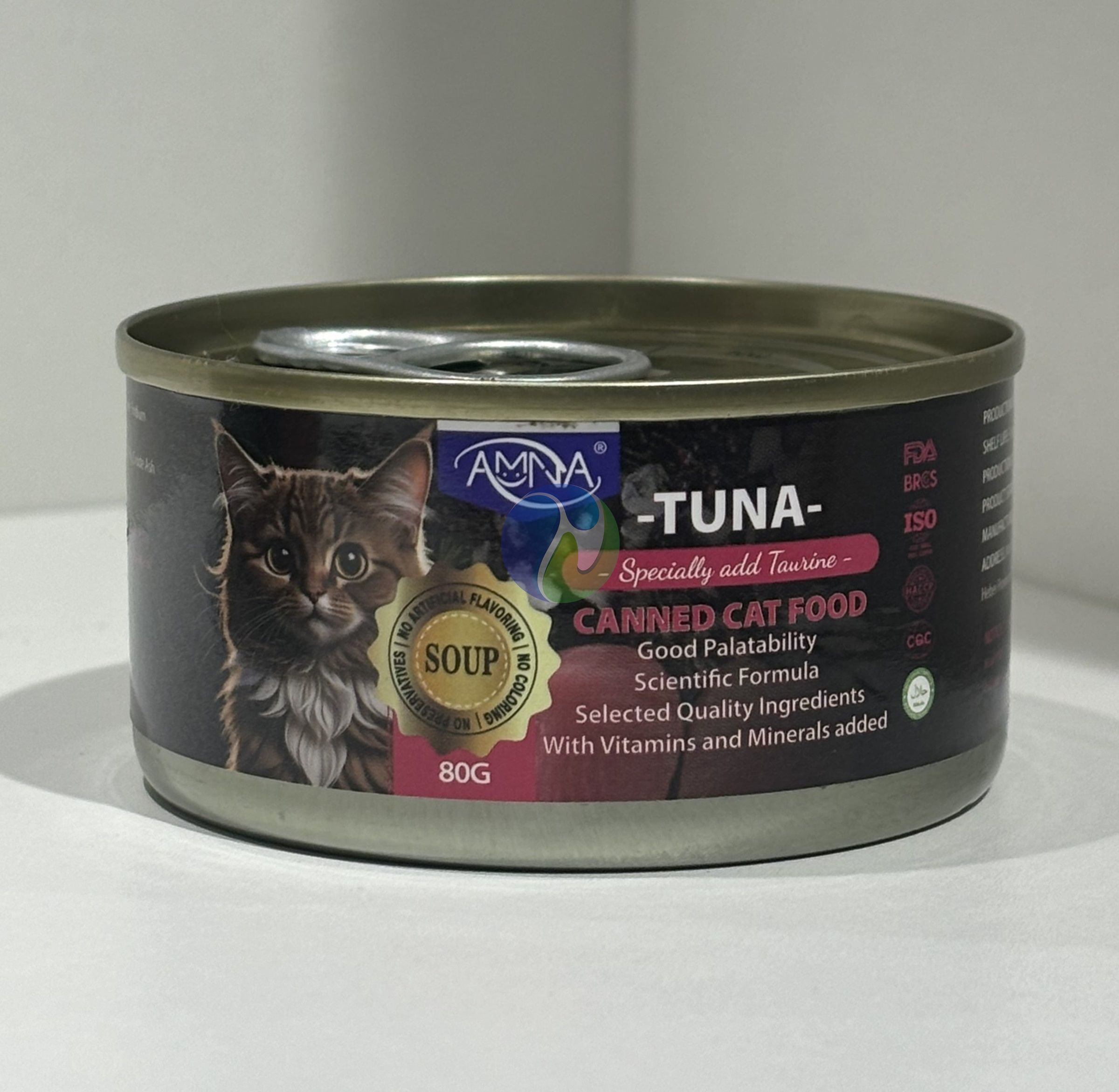 AMNA Cat Can Soup 80g Tuna