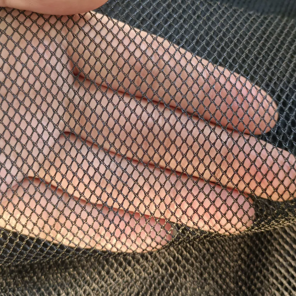 100% Polyester Rhombic Mesh Fabric for Tent