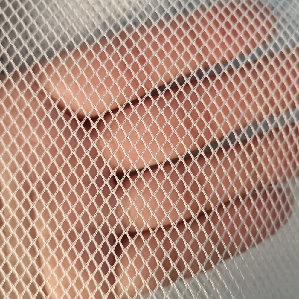 100% Polyester Rhombic Mesh Fabric for Tent