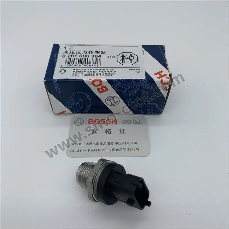 Genuine new common rail pressure sensor 0281006364 0281006365