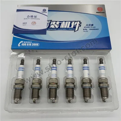 BOSCH sparker plug for WEICHAI, YUCHAI, CUMMINS，1000450457，