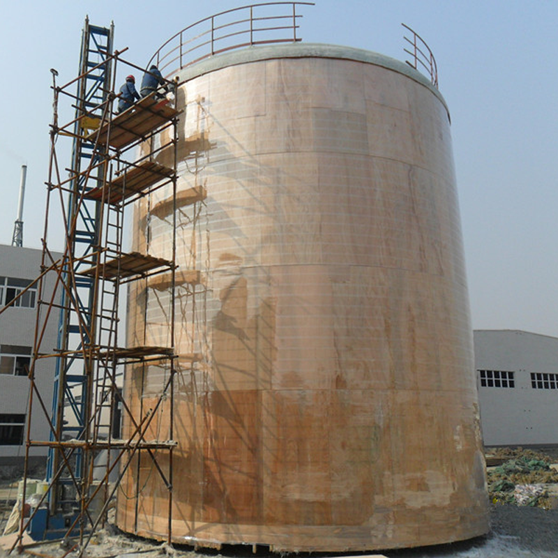 Vertical type GRP tank filament winding machine