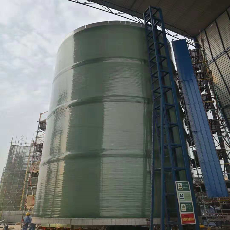 Vertical type GRP tank filament winding machine