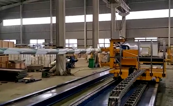 GRP Lighting Pole Filament Winding Production Line
