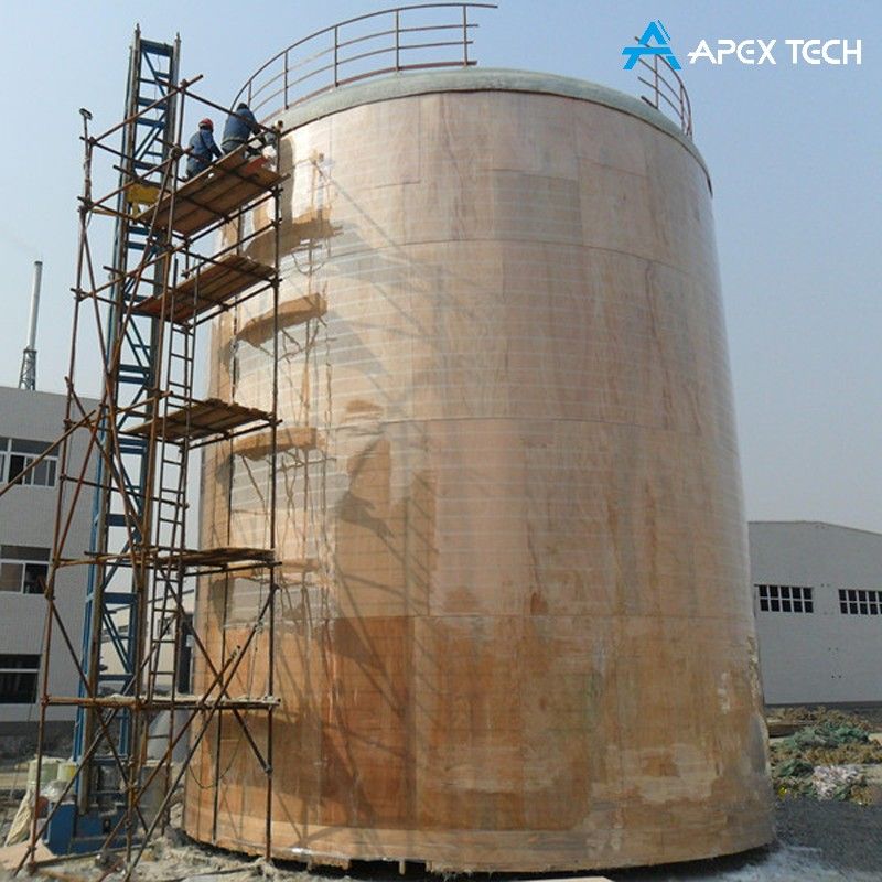 Vertical type GRP tank filament winding machine