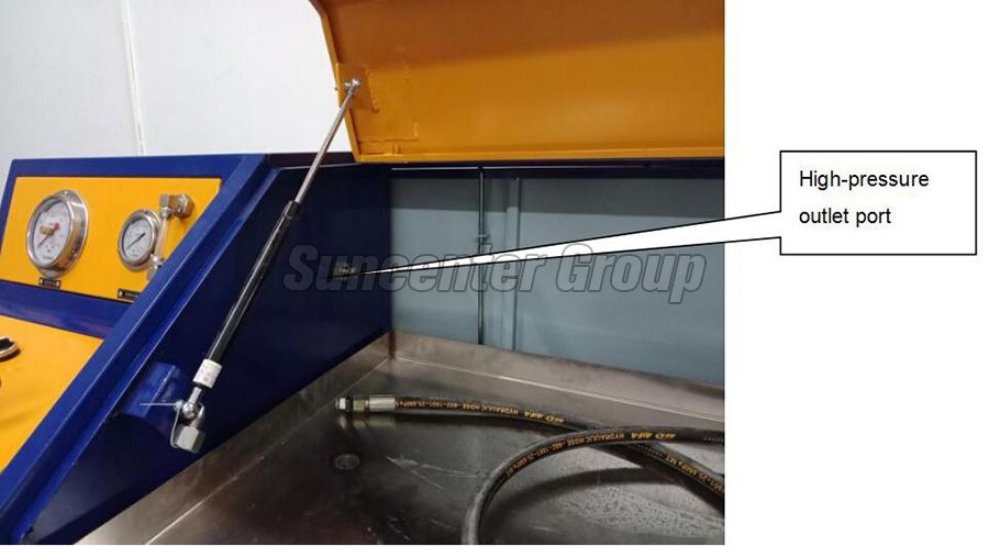 PLC Control Hydraulic Pressure Test Bench