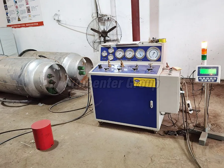 FM200 Fire Extinguisher Filling Machine