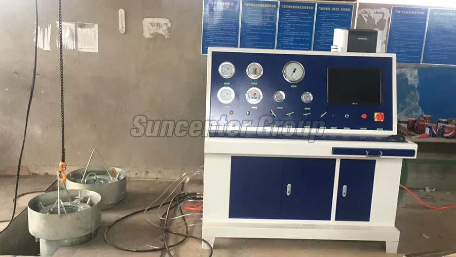 Gas Cylinder Measuring Testing Machine
