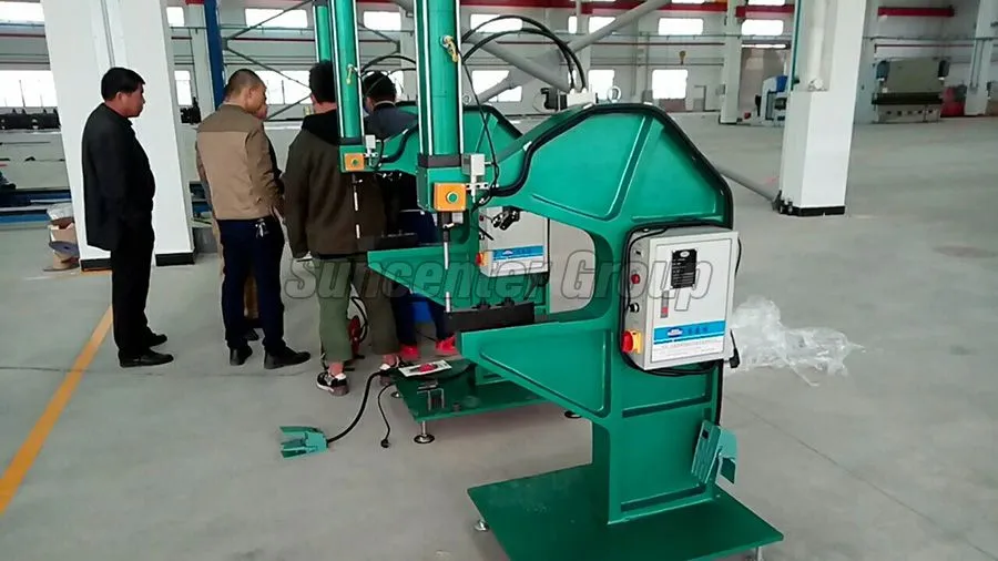 Rivetless Riveting Machine with 8T Power